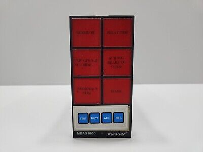 MINILEC MBAS 0600 ALARM ANNUNCIATORS | eBay