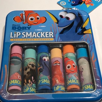 Lip Smacker Disney Pixar FINDING DORY 6 Lip Balms + Collectible Tin ...