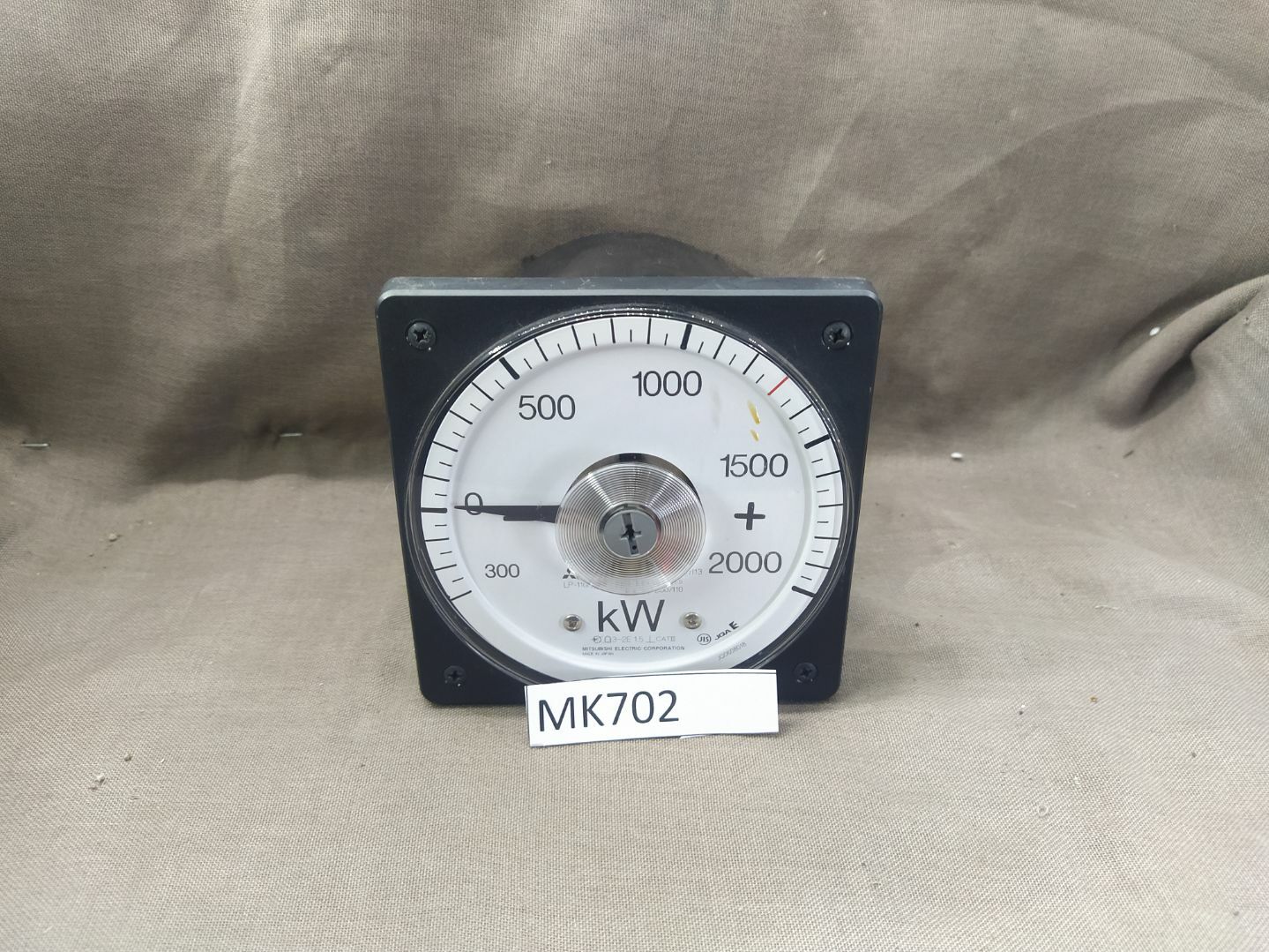 Mitsubishi LP-110NW Watt Meter Power Meter 0-2000kW CT 2500/5 VT 600/ ...