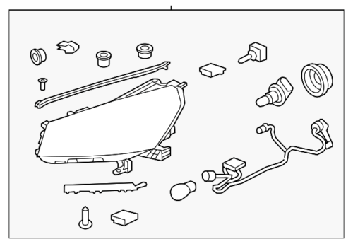 Genuine GM Driver Side Headlamp Assembly 19433928 OEM | eBay