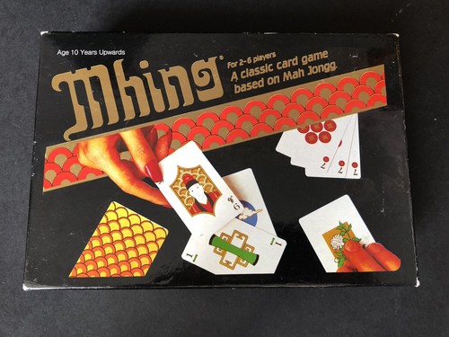 MHING Card Game Based On Mah Jongg by SPEARS 1984 2-6 Players 10+ | eBay UK