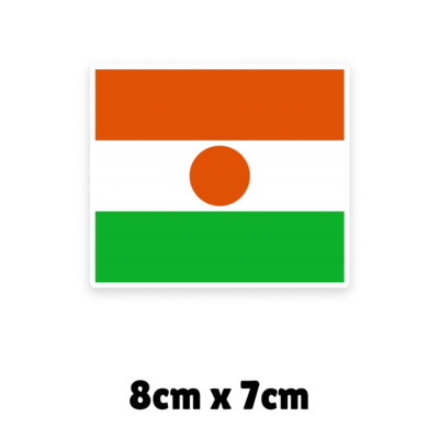 Niger Flag Car Motorcycle Laptop Sticker Decal | eBay Australia