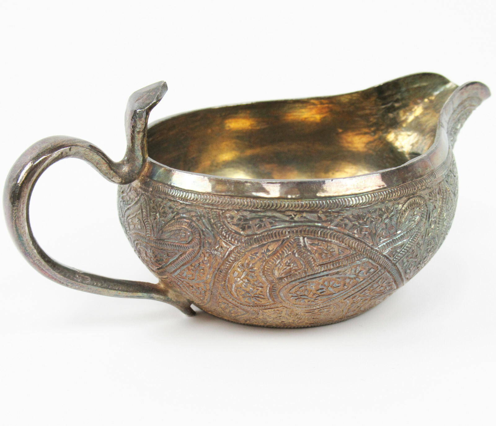 Antikes Kännchen Silber um 1900 121g Indian Colonial Kutch Silver ...