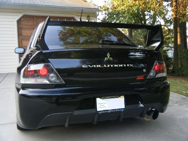 Mitsubishi Lancer Evo Evolution VIII Trunk Lid Badge Emblem 8 LETTERS ...