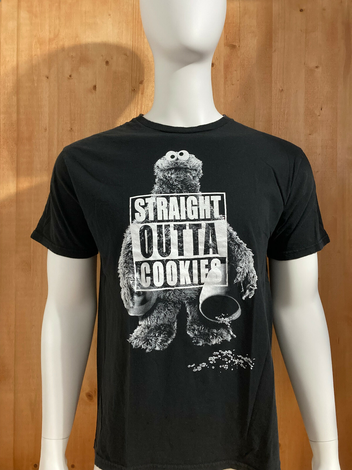 SESAME STREET STRAIGHT OUTTA COOKIES Graphic Men T-Sh… - Gem