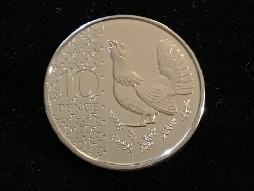 Rarest New BU 2023 King Charles UK 10p Pence Grouse 1st Strike Privy ...