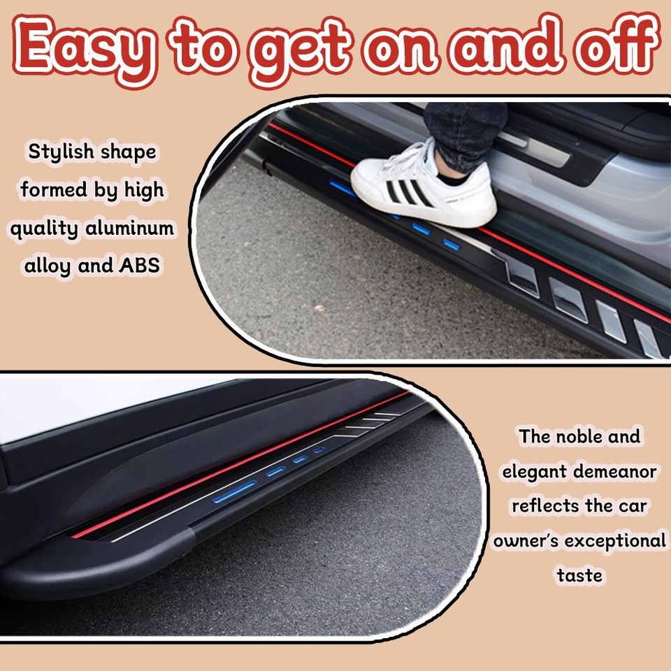Running Board Fit for Cadillac XT5 2016-2024 Side Step Car Accessories | eBay