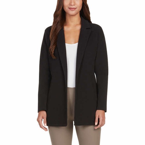 Matty M Ladies' Knit Boyfriend Blazer Notched Lapels | G31 | eBay