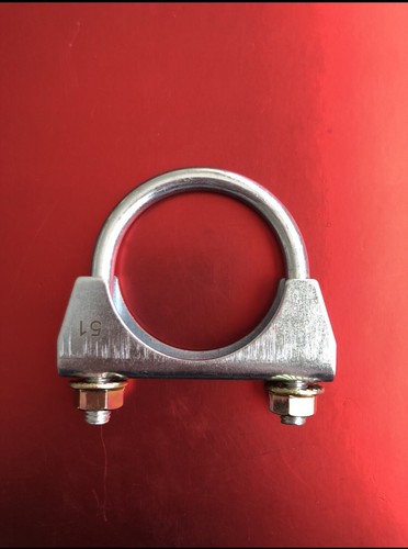 2" (51mm) U-Bolt Clamp With M8 Nuts | eBay Australia