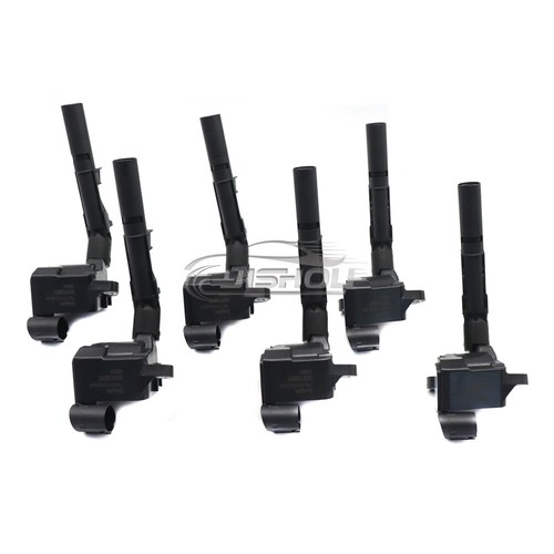 6PCS Ignition Coil & Spark Plug For Mercedes-Benz E400 C400 CLS400 ...
