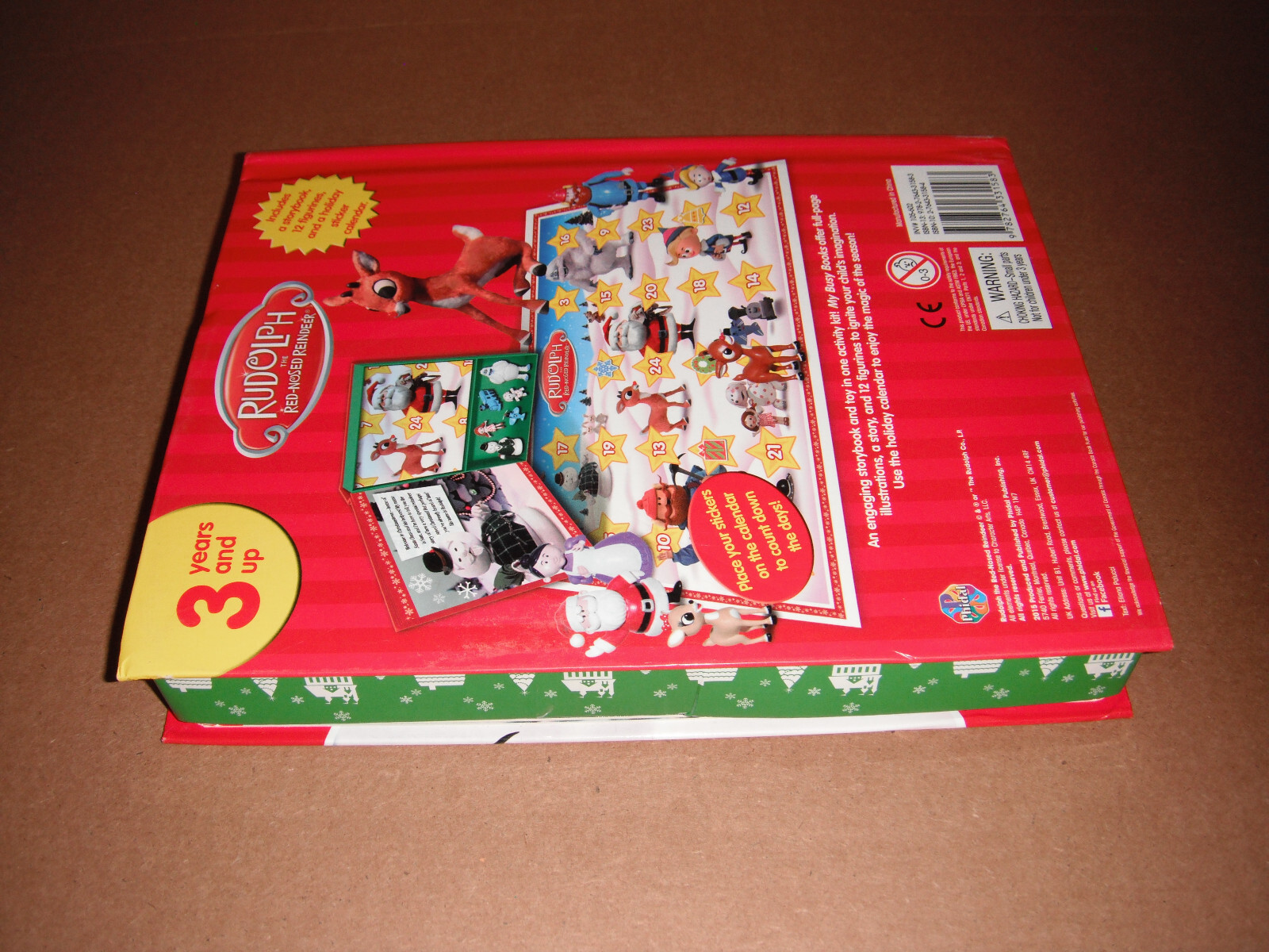 Rudolph The Red-nosed Reindeer My Busy Book Pre Owned Comes With 8 ...