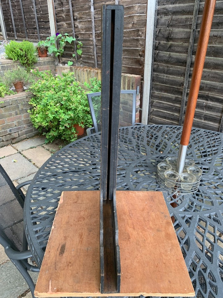 Moore and Wright 520 X 340 mm Engineers Square in the original storage ...