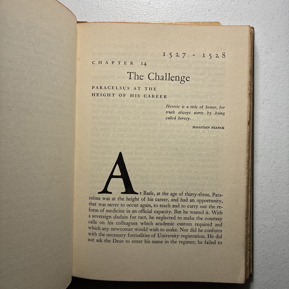 "1951 Magic Into Science Paracelsus Alchemy History Occult Philosophy ...