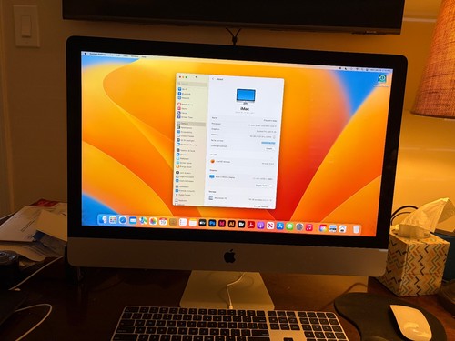 2017 Apple iMac with Retina 5K Display, 27-inch, Core i5, 3.8 GHz, 64GB ...