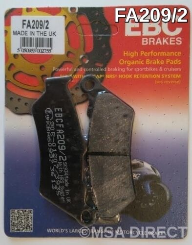 Ebc Organic Front Disc Brake Pads Fits Aprilia Pegaso 650 Trail 2006