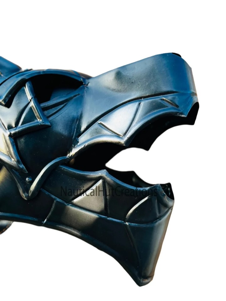 Premium Medieval Great Wolf Head Helmet Blackened 18 Gauge Steel Wolf Fox Helmet | eBay