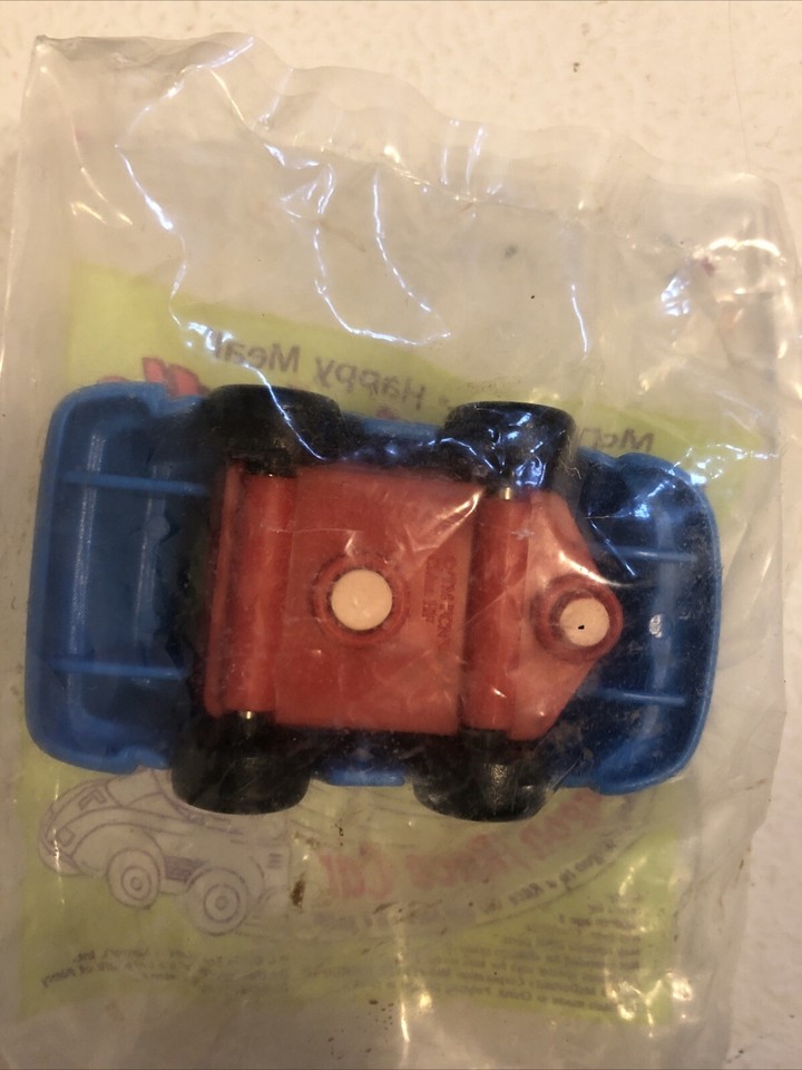 NEW 1994 McDonald’s Bobby's World WAGON/RACE CAR Happy Meal Toy Vintage ...