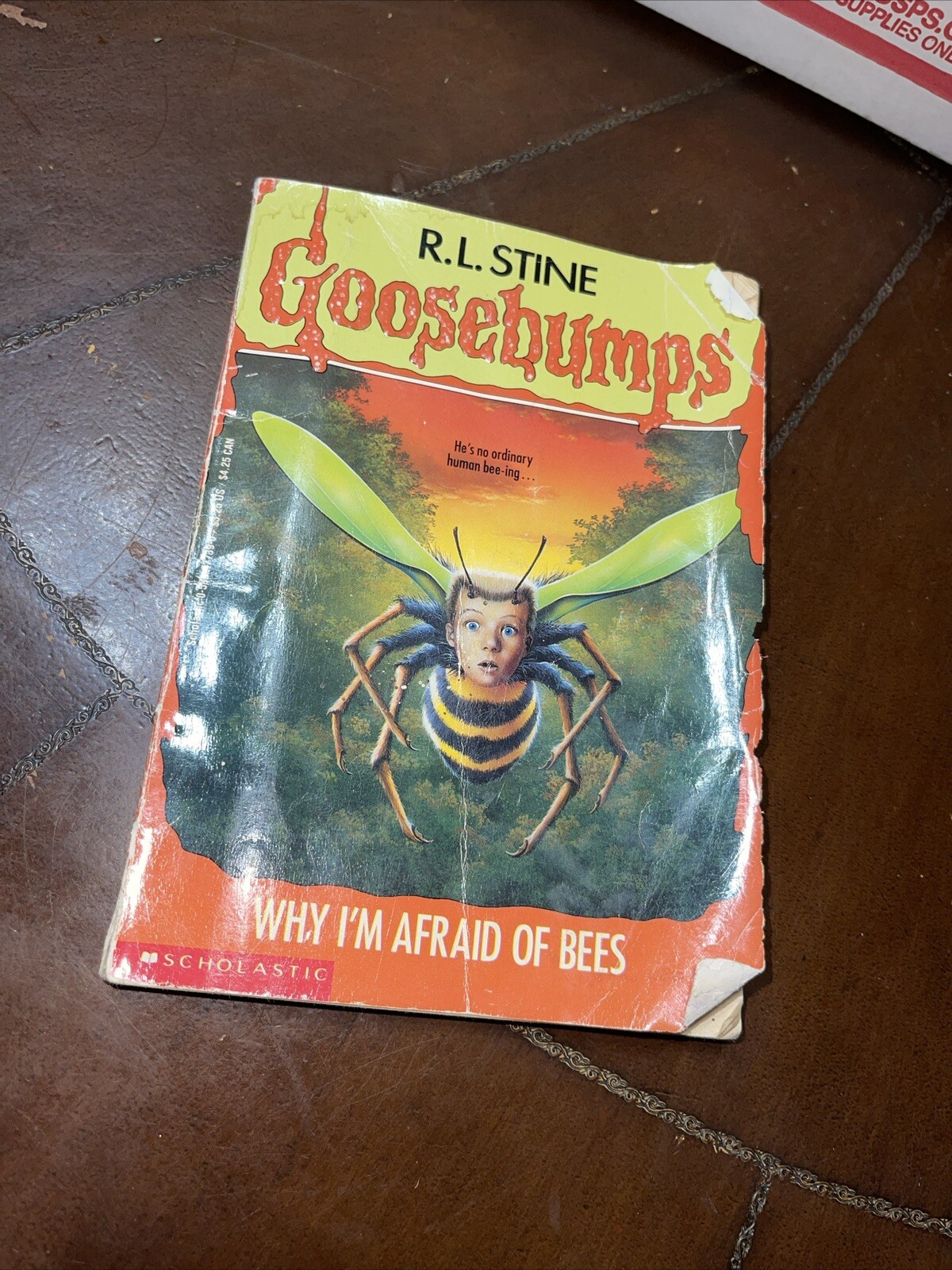 Vintage Goosebumps Why I'm Afraid of Bees #17 by R. L. Stine Scholastic ...