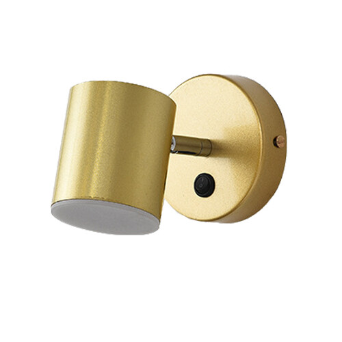 6W COB LED Acrylic Bedside Wall Light Fixture Rotating Lamp Head On/Off ...