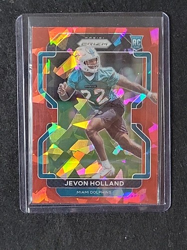 Jevon Holland 2021 Prizm Red Cracked Ice Prizm RC SP 🔥 Dolphins 🔥 | eBay