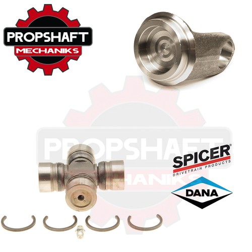 DSP Weld Yoke plus Spicer Universal Joint 5-1510X for 1990-2004 Toyota ...