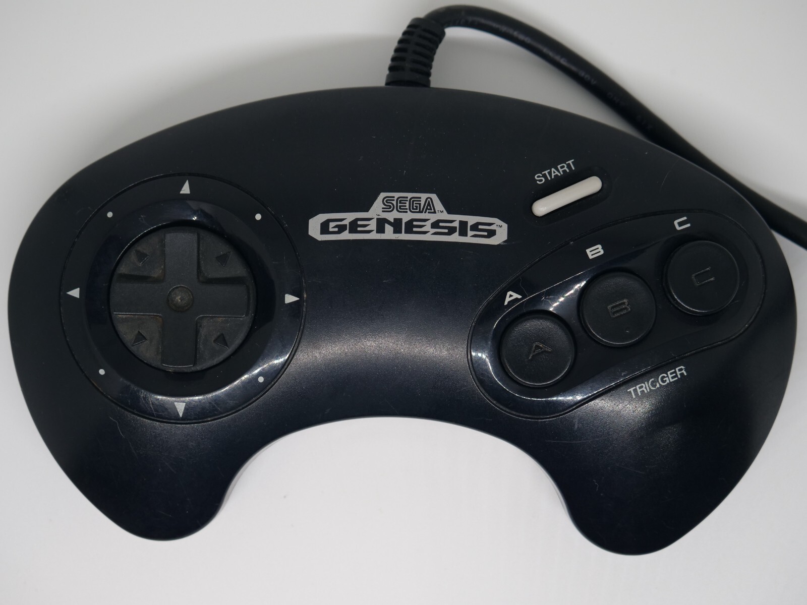 OEM Sega Genesis 3 Button Controller Model 1650 - Black *TESTED* | eBay