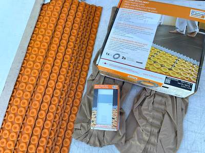 SCHLUTER DITRA ALL IN ONE RADIANT FLOOR HEAT SYSTEM KIT 43 SQFT 240v ...