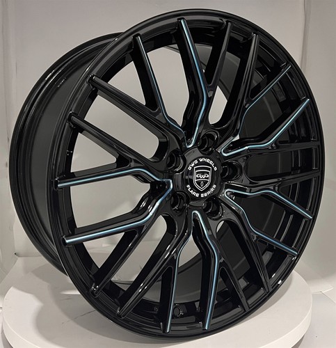 G43 18 inch Black Blue Rims fits INFINITI M45 2003 - 2004 | eBay