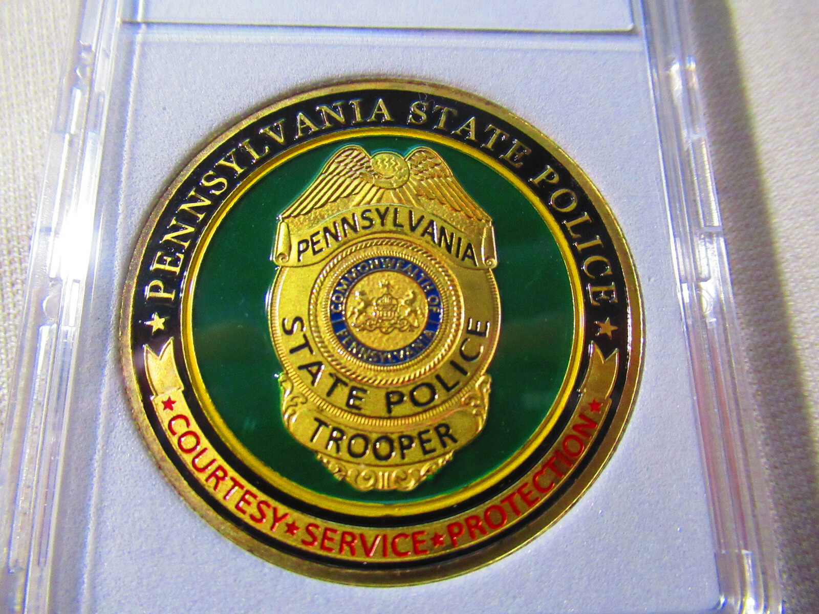PENNSYLVANIA STATE POLICE Challenge Coin | eBay UK