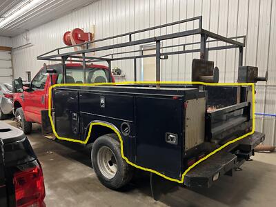 2009 FORD F350 SD KNAHEIDE UTILITY BOX SERVICE BODY 8 FOOT DUALLY | eBay