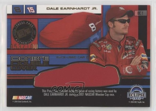2004 Eclipse Under Cover Double /100 Dale Earnhardt Jr Michael Waltrip ...
