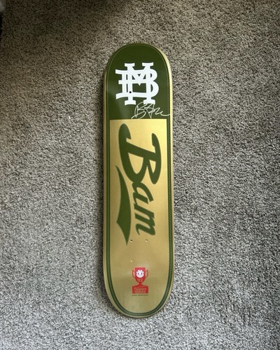 Bam Margera Signed Trophy Deck | eBay