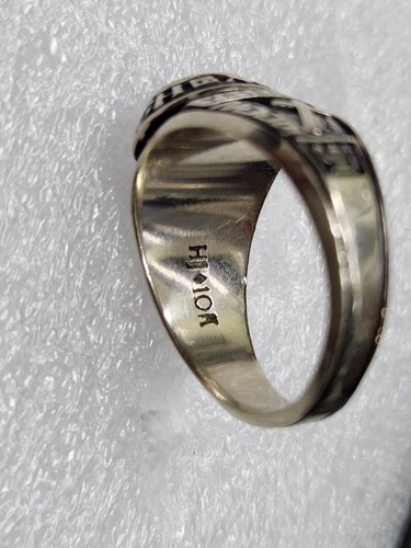 10k White Gold Class Ring 2009 Polytechnic Institute University | eBay