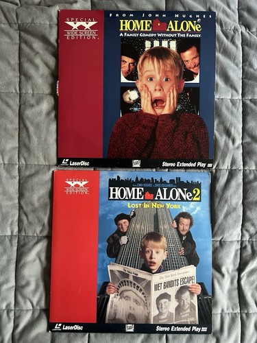 HOME ALONE And HOME ALONE 2 laser disc Fox Video Widescreen | eBay
