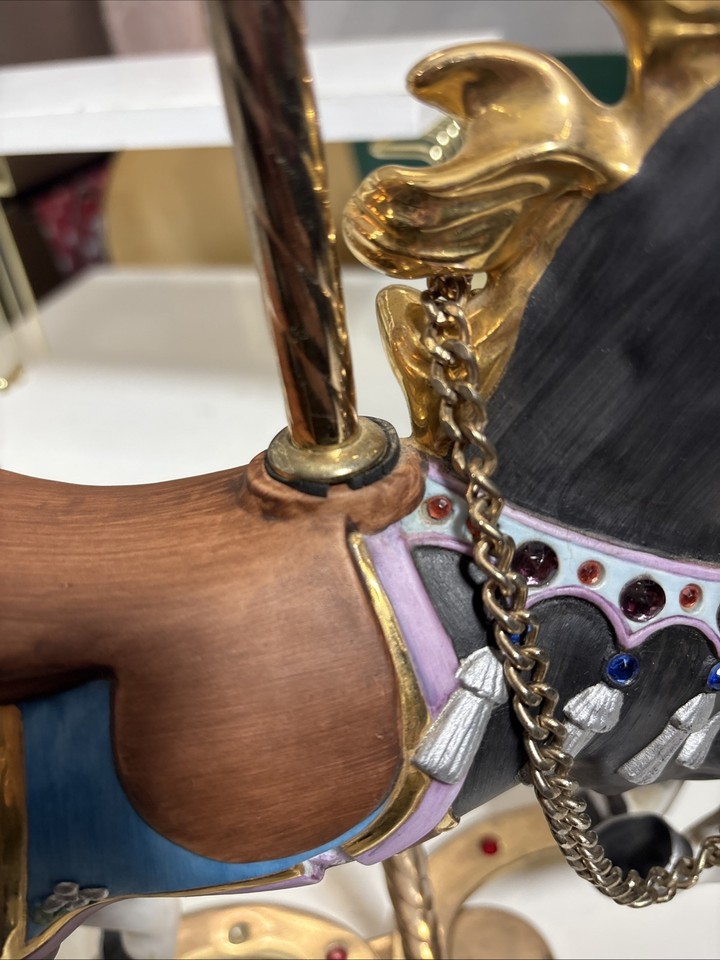 The American Carousel VTG Signed Tobin Fraley Collectible Horse (check ...