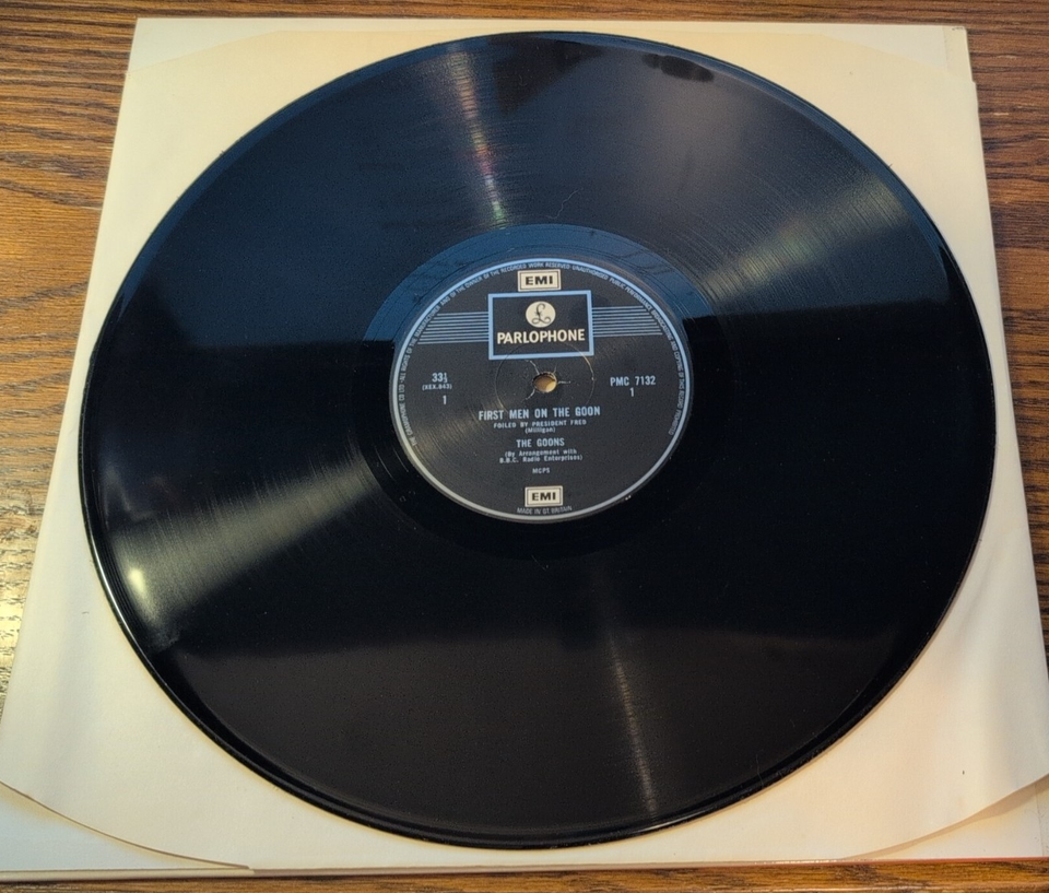 The Goon Show- First Men On The Goon UK 12" Vinyl LP | eBay