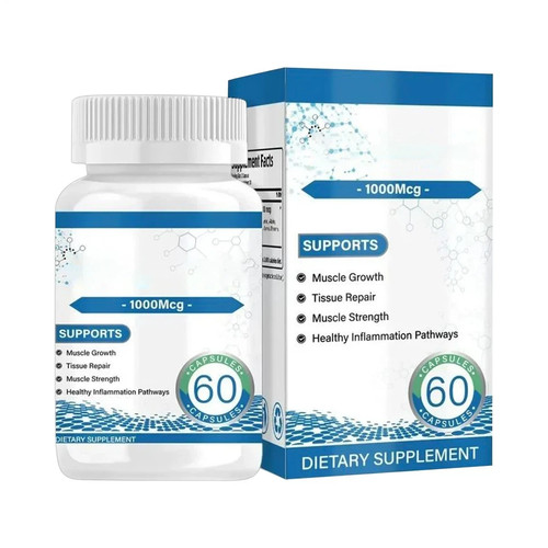 BCP-157Collagen Peptides 1000 Mcg 60 Count Sports Fitness Muscle ...
