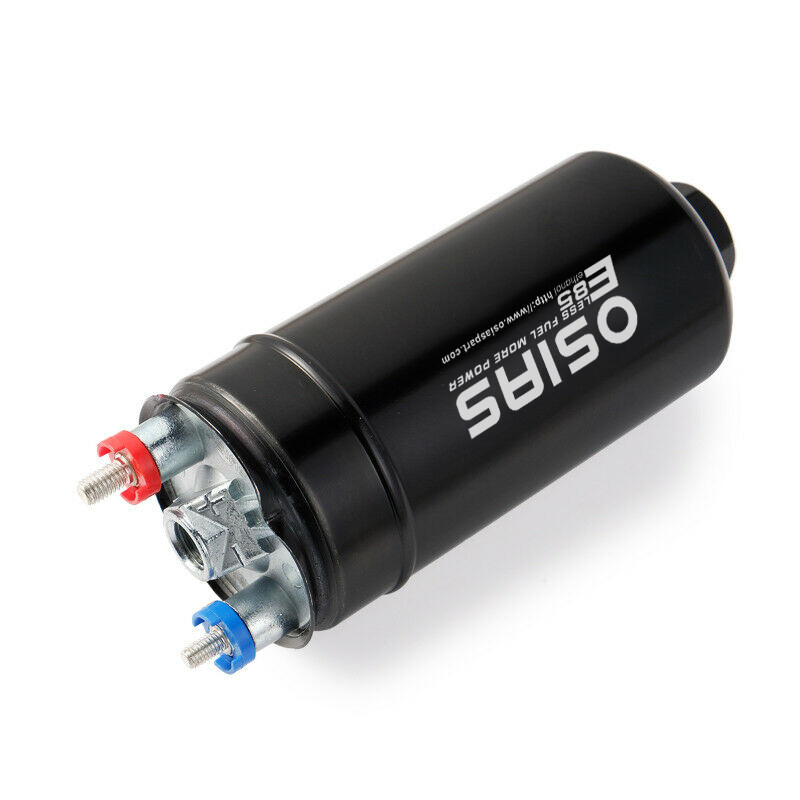 OSIAS 380LPH Inline External Fuel Pump 10AN Inlet + 8AN Outlet 044 ...
