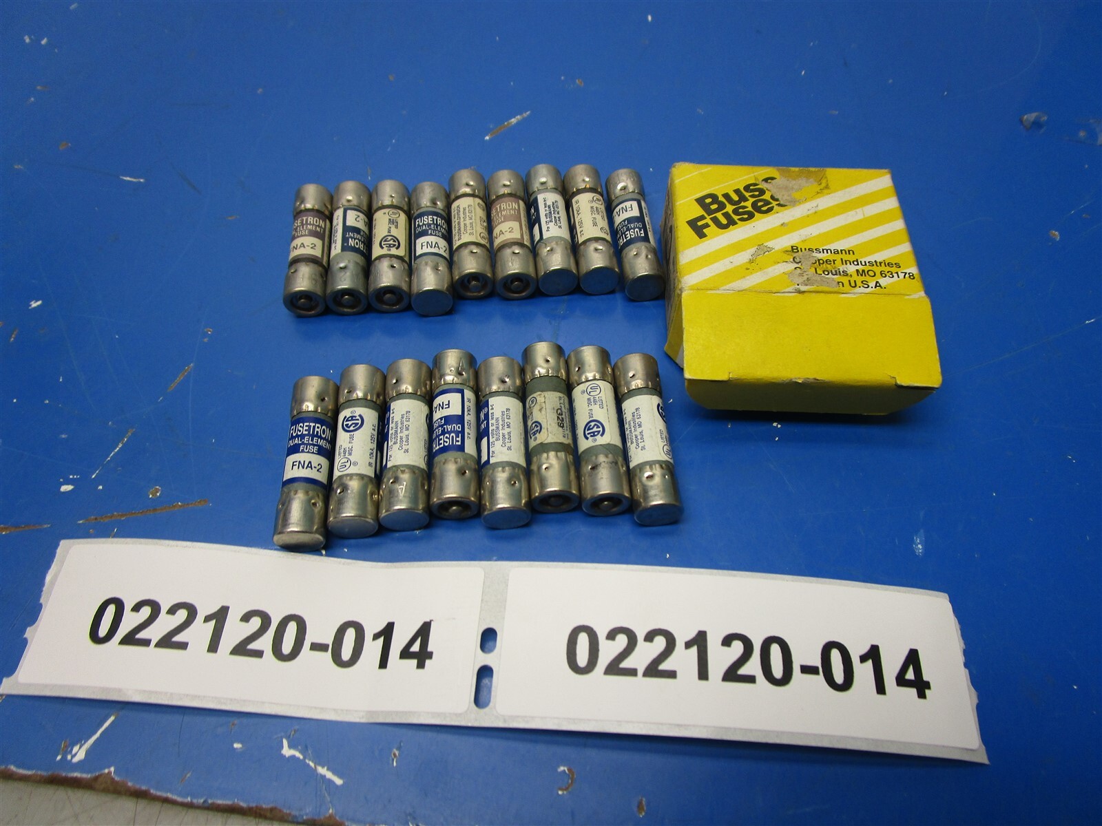 Lot of 17 Bussmann FNA-2 2 Amp 250 V Fusetron Dual-Element Fuses | eBay