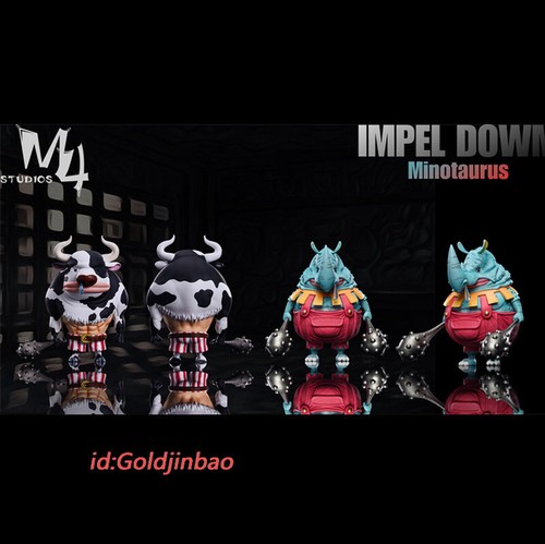 M4 Studios One Piece Minorhinoceros Resin Model MINOTAURUS Figure In ...