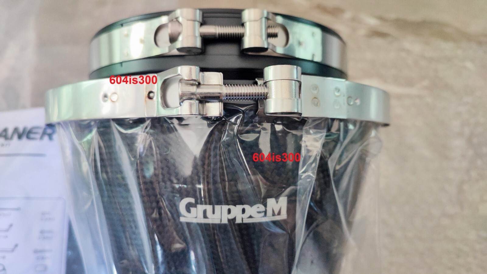 JDM Gruppe-M Carbon Fiber High Flow Intake Kit FOR Honda NSX NA1 NA2 ...