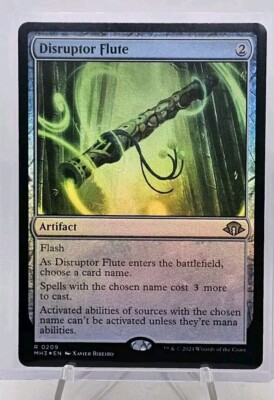 Magic: The Gathering, Disruptor Flute (Foil), Modern Horizons 3, 0461 ...