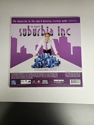 Suburbia Board Game: Suburbia Inc Expansion Bezier Games, Inc. NEW in ...