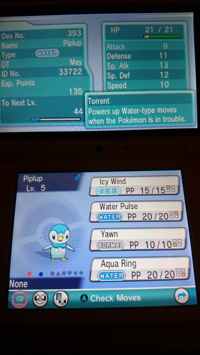 Shiny Piplup X And Y