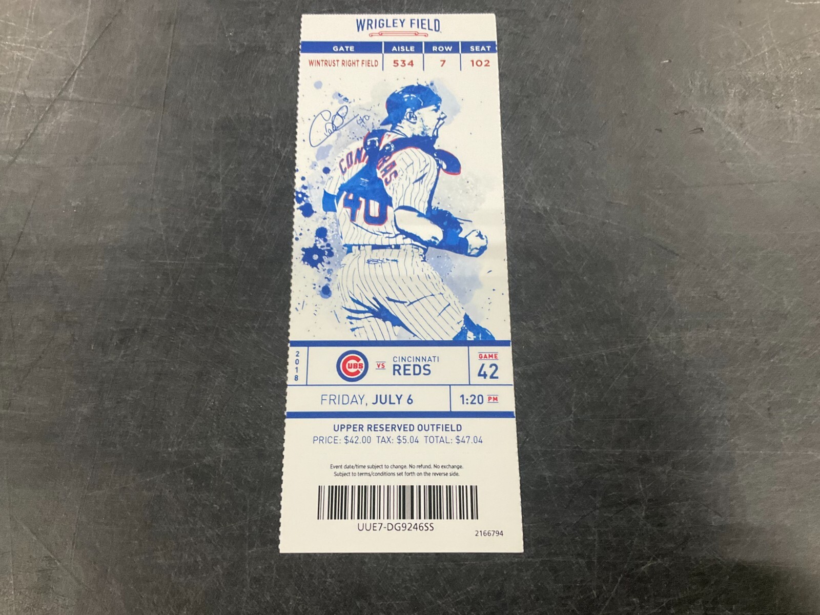 CHICAGO CUBS 2018 TICKET STUB 7/6/18-7/7/18 VS REDS | eBay