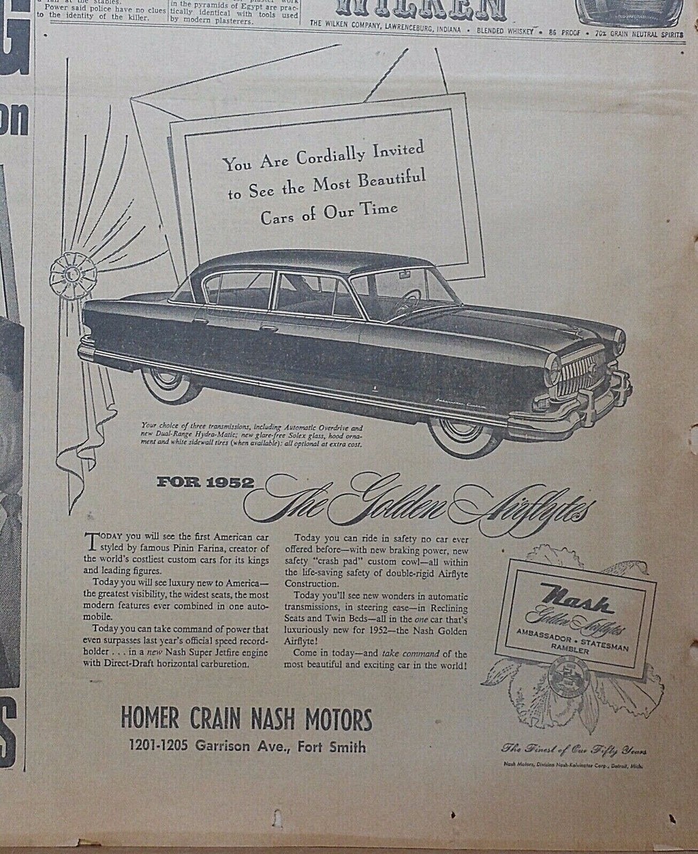 Newspaper Car Ads Design
