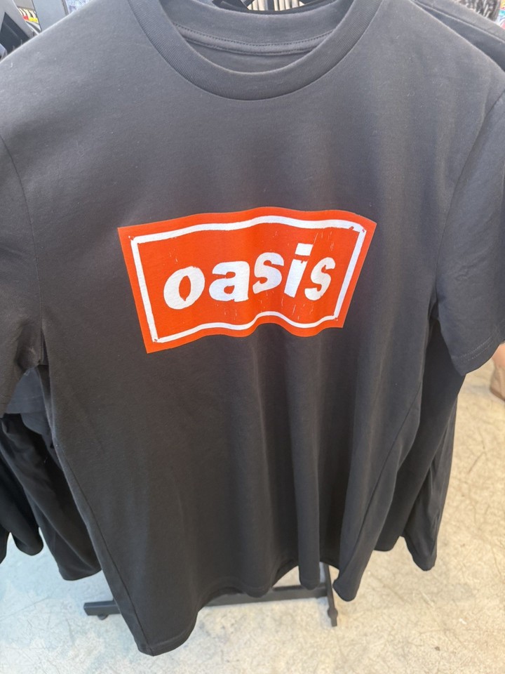Oasis Live 25. Official Merch Toronto Canada Shirt Pop Up Store. All ...