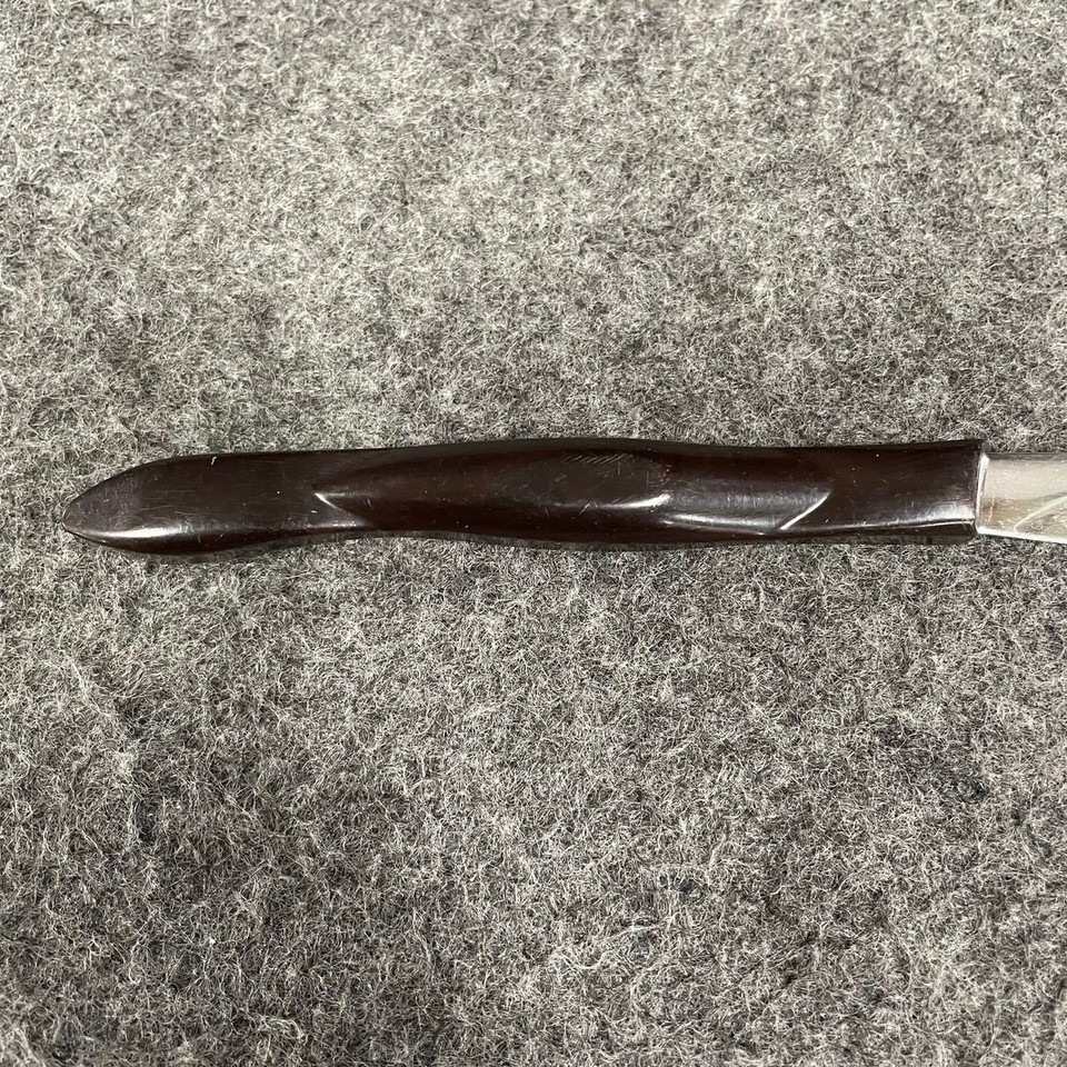 CUTCO 1759 KK Serrated Edge Blade Table Knife, Dark Brown Handle | eBay