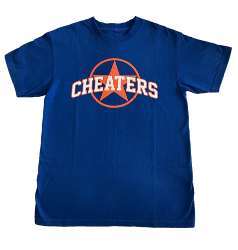 2017 World Series T-shirt Astros Cheaters vs Dodgers! Pre-owned, never ...