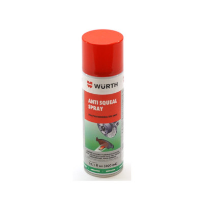 Wurth Anti Squeal Spray for Disc Brake Pads - 300ml - Stops brakes ...